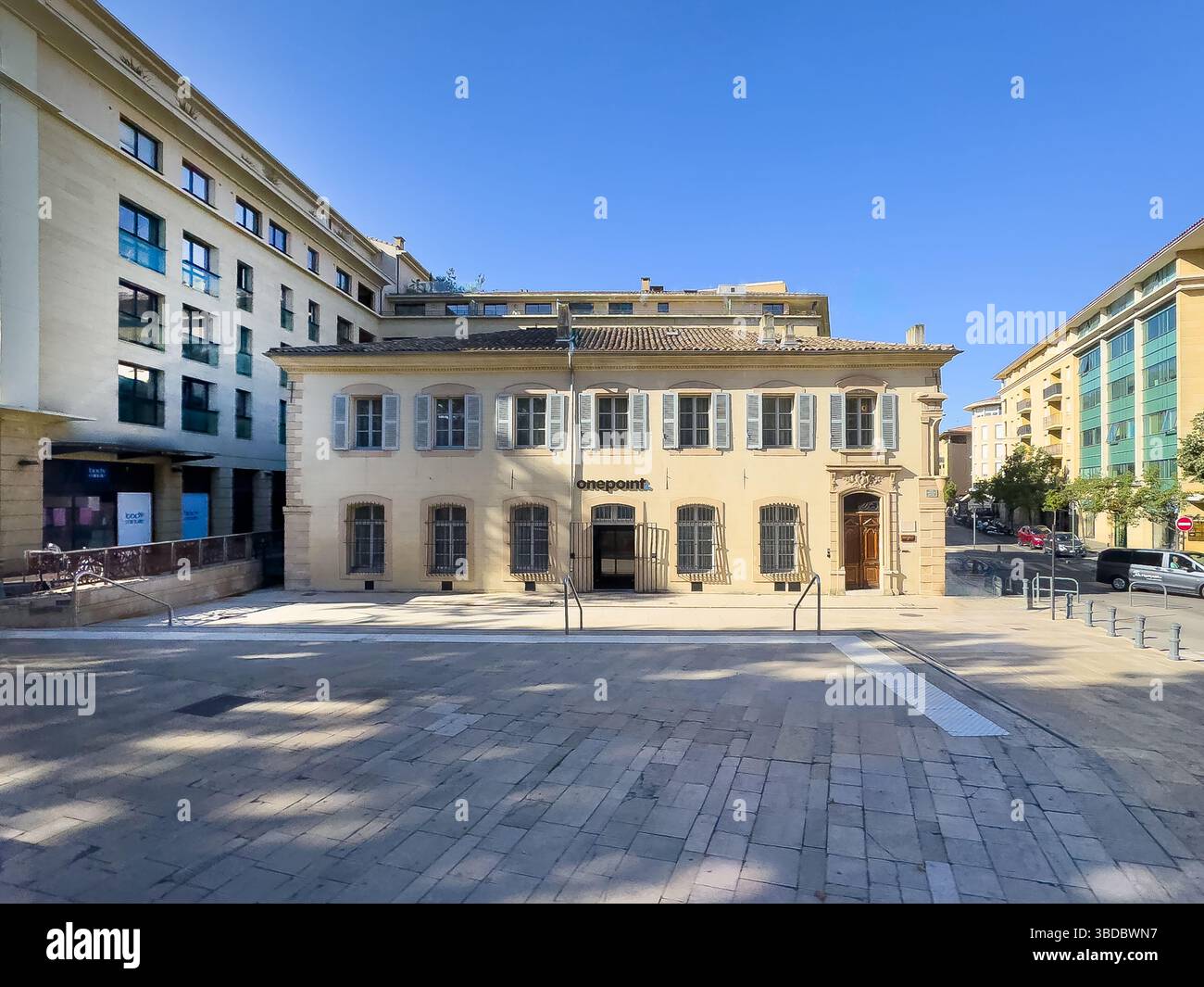 Aix-en-Provence, France - July 10, 2024: Onepoint Information ...