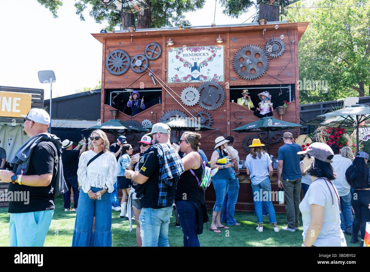 Festivalgoers are seen at 2025 BottleRock Napa Valley on Friday, May 23 ...