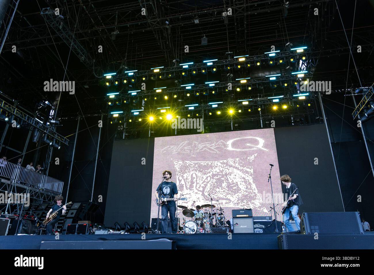 Enzo Malaspina, from left, Jakob Armstrong, and Kevin Judd of Ultra Q ...