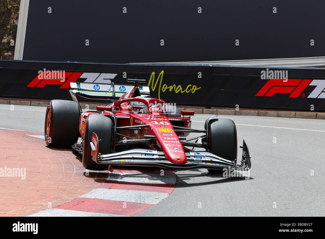 Montecarlo, Monaco. 23rd May, 2025. Charles Leclerc (MON) - Scuderia ...