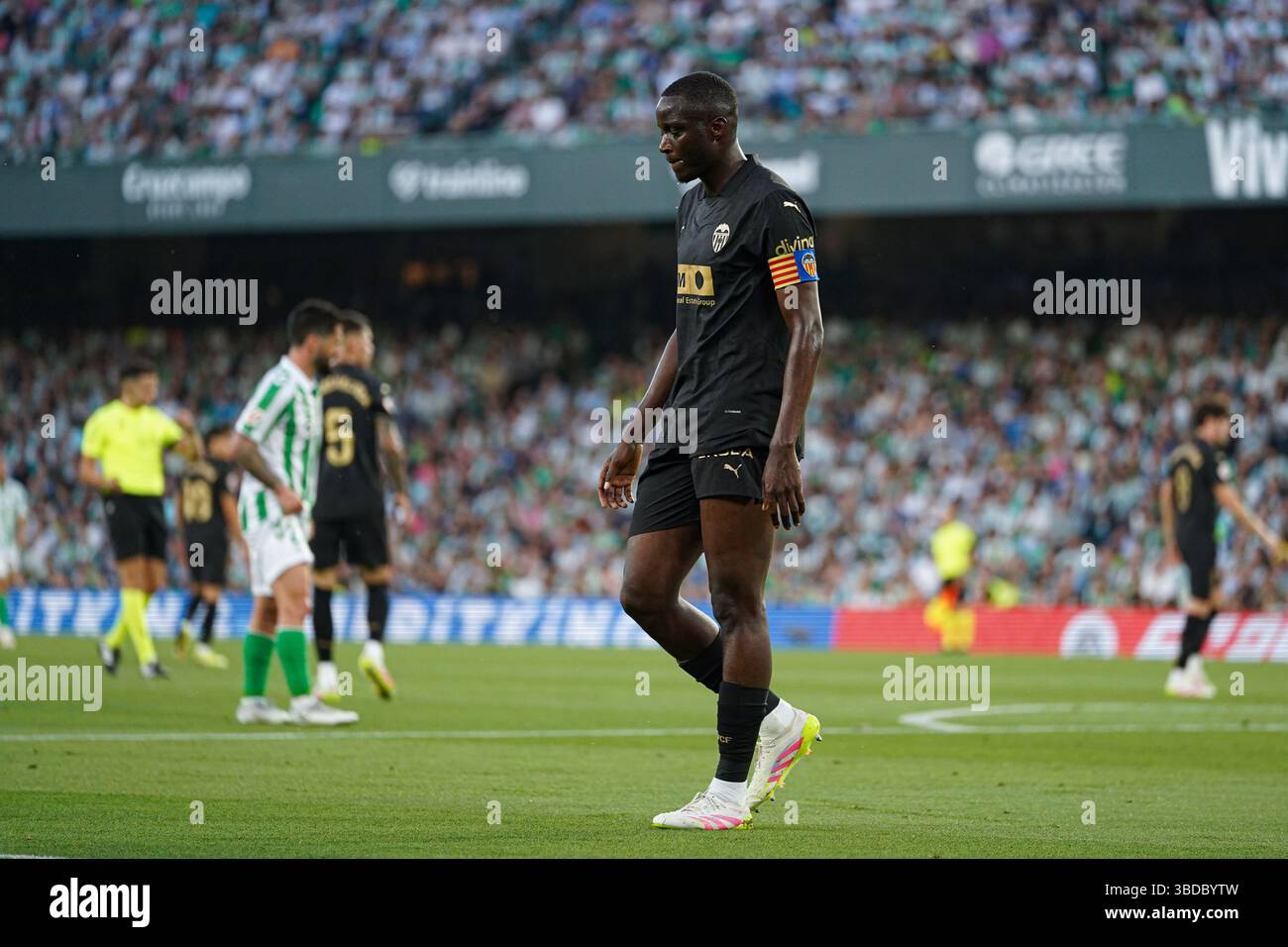 Mouctar Diakhaby (Valencia CF) during LaLiga match between Real Betis ...