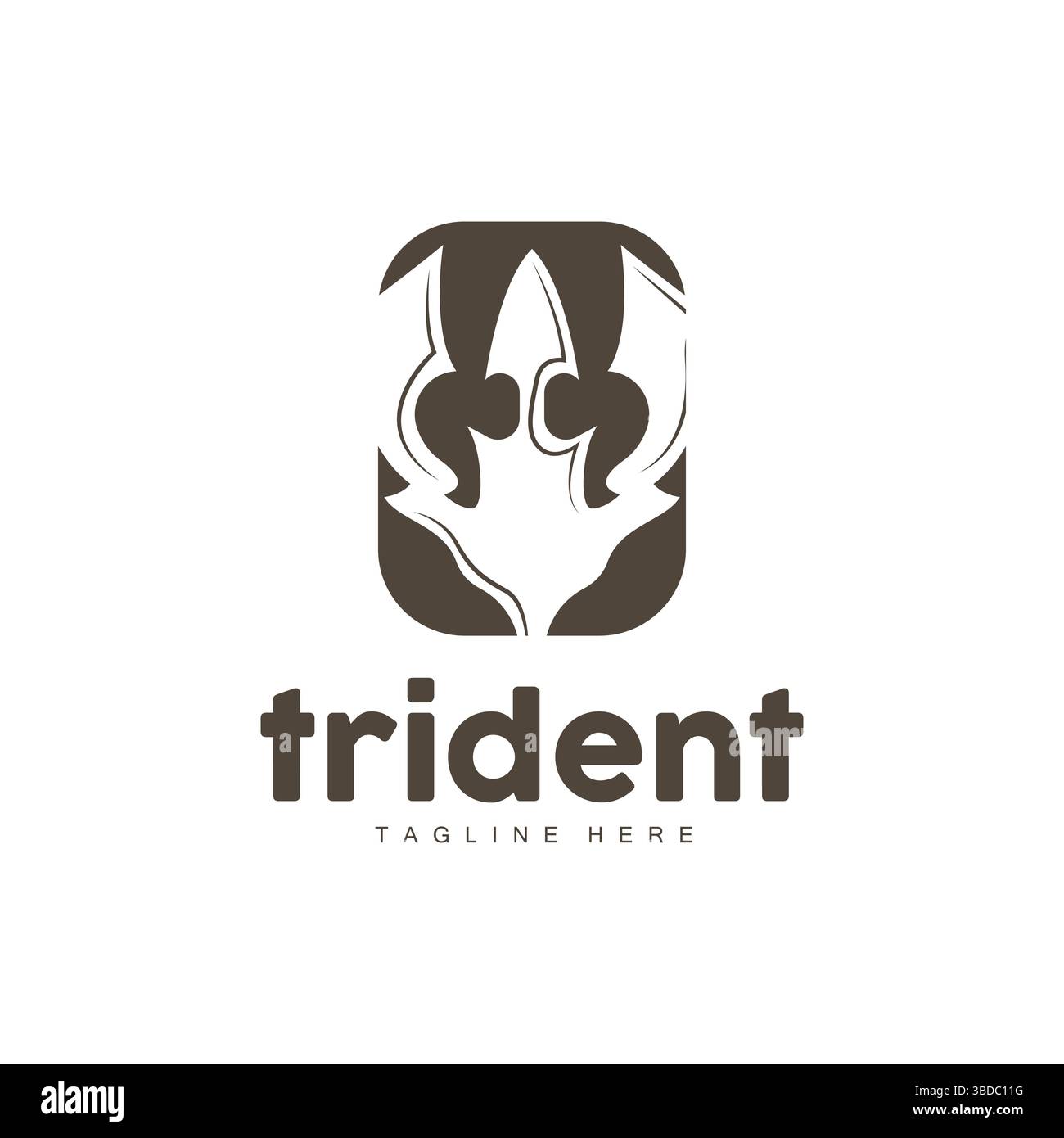Trident Weapon Logo, Vector Spear of King Poseidon Neptune, Symbol ...