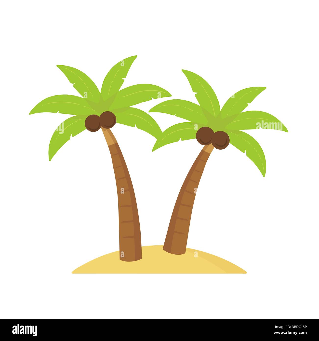 Serene tropical landscape water Cut Out Stock Images & Pictures - Alamy