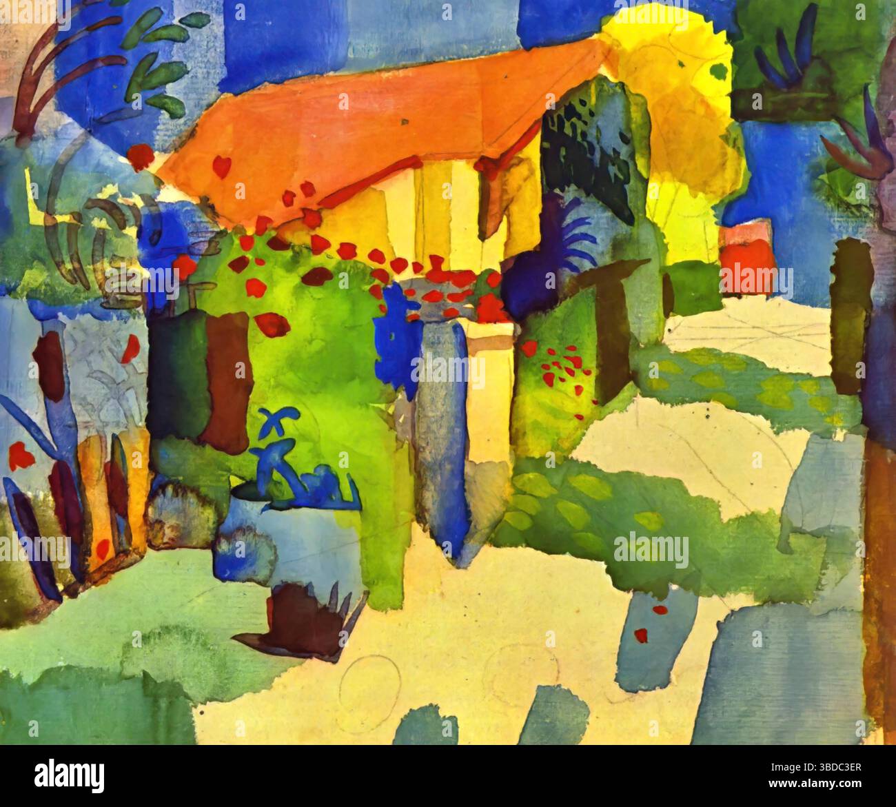 Window garden house in Stock Vector Images - Alamy