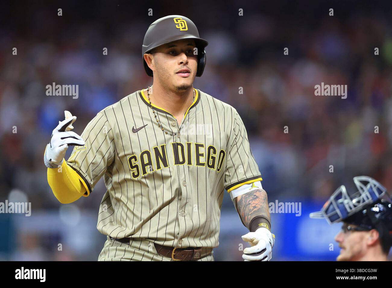 ATLANTA, GA - MAY 23: Manny Machado #13 of the San Diego Padres ...