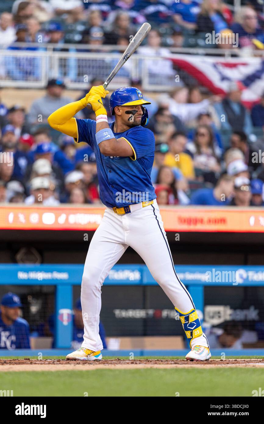 Minneapolis, Minnesota, USA. 23rd May, 2025. Minnesota Twins player ...