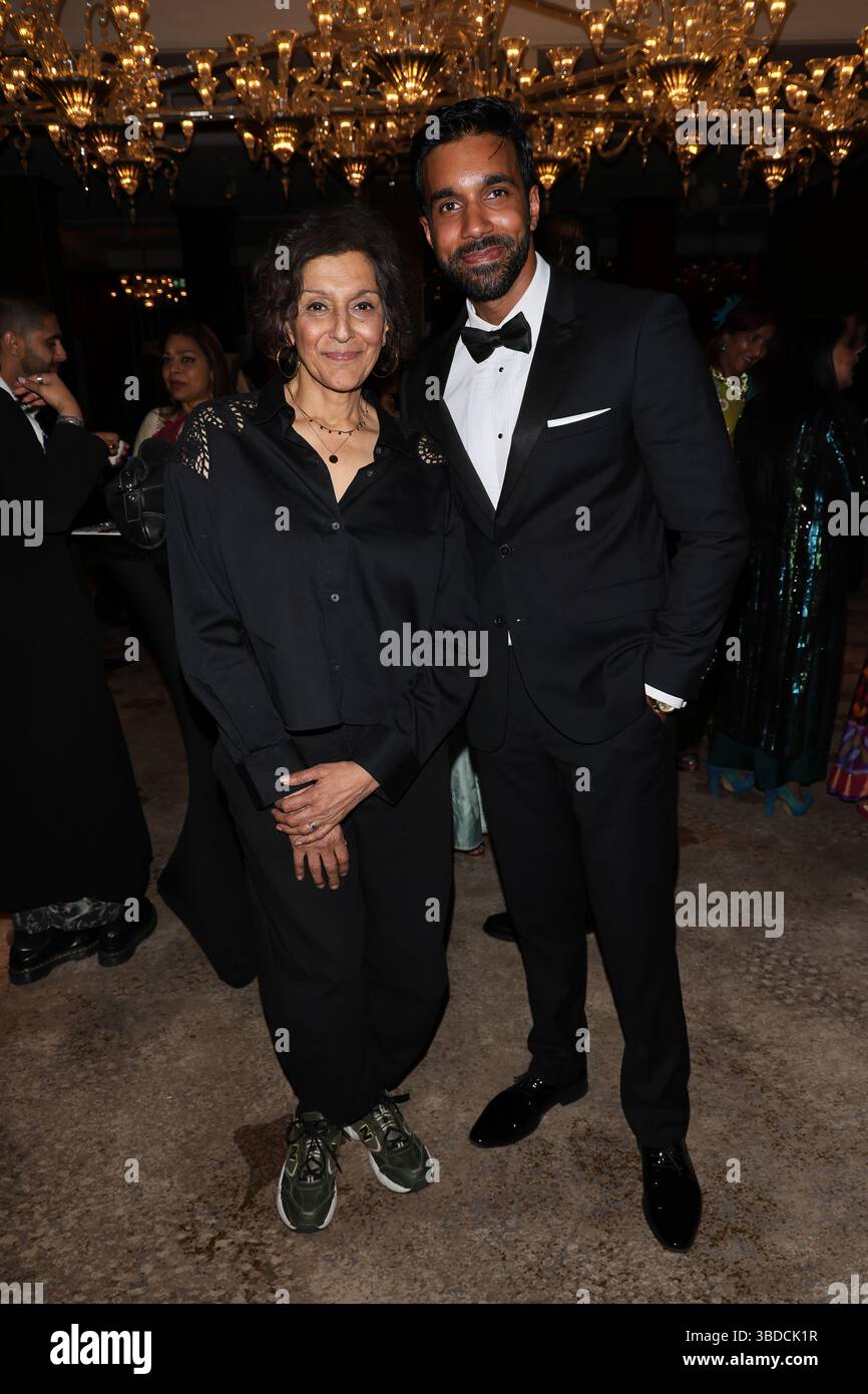 LONDON, UK. 23rd May, 2025. Meera Syal, Rishi Nair at the South Asian ...