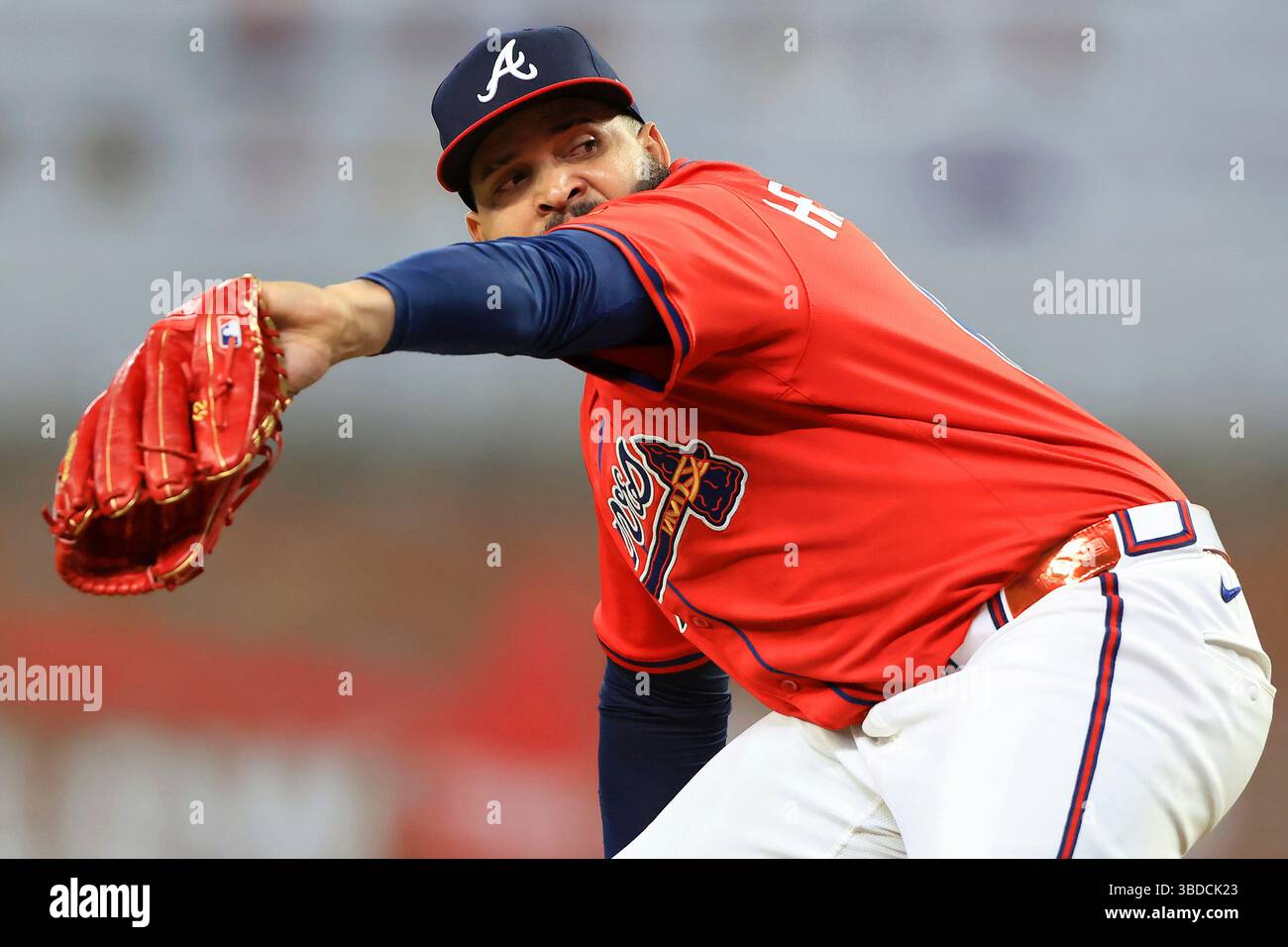 ATLANTA, GA - MAY 23: Daysbel Hernandez #62 of the Atlanta Braves ...