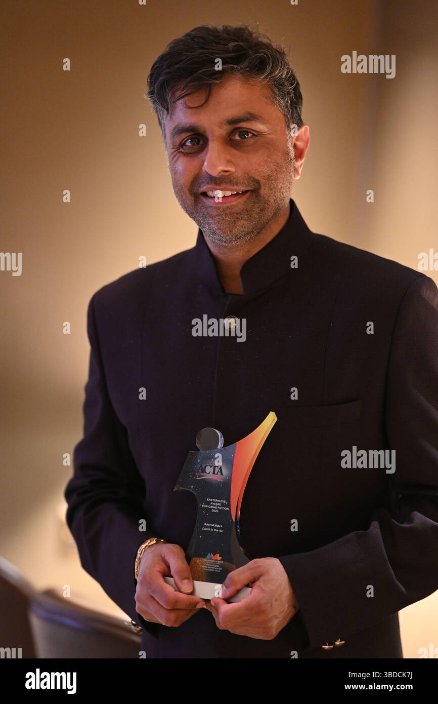 LONDON, UK. 23rd May, 2025. Ram Murali - Eastern Eye Crime Fiction ...