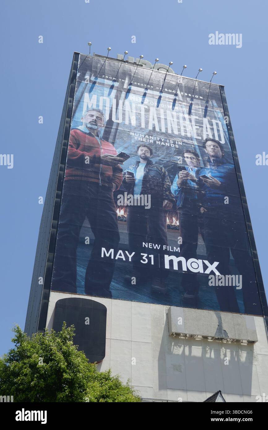 Los Angeles, California, USA 23rd May 2025 Fountainhead MAX Billboard on Sunset Blvd on May 23 ...