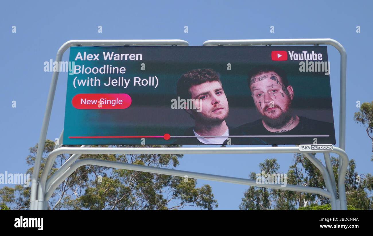 Los Angeles, California, USA 23rd May 2025 Alex Warren Bloodline with ...