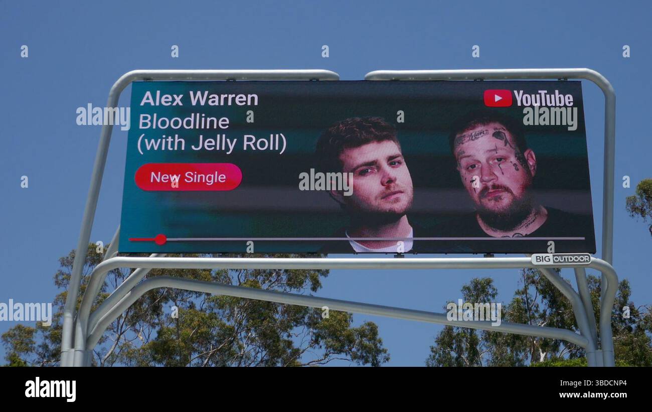 Los Angeles, California, USA 23rd May 2025 Alex Warren Bloodline with ...