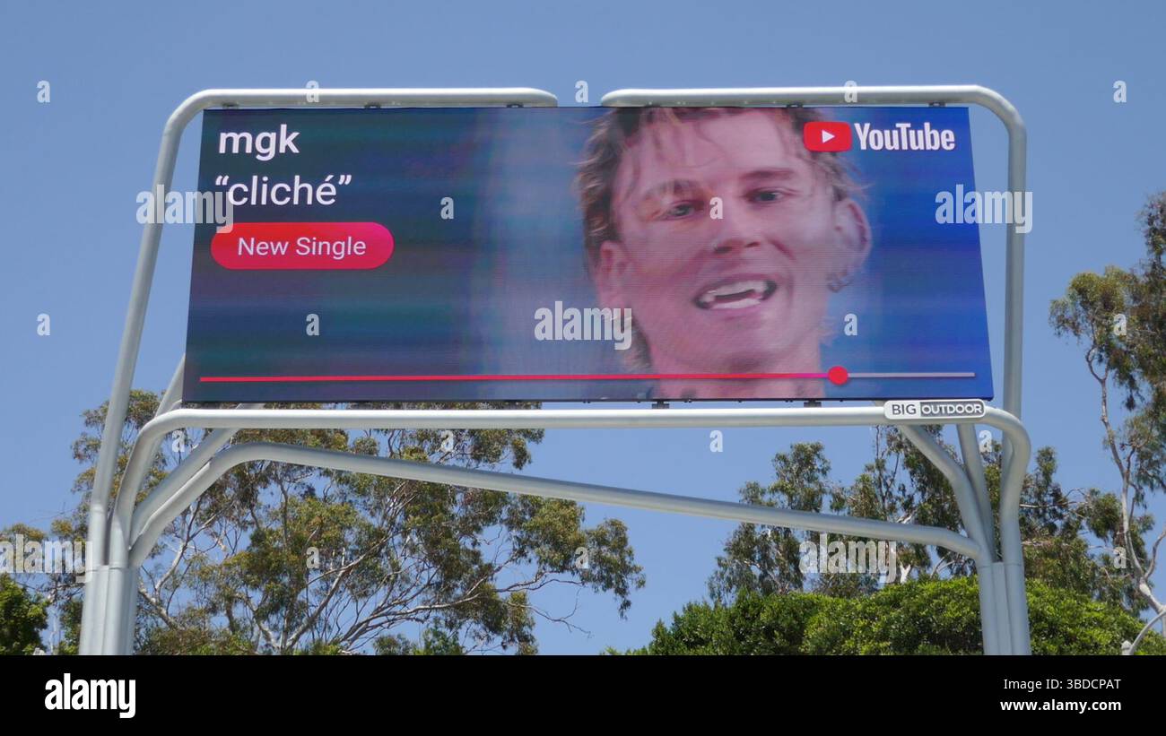 Los Angeles, California, USA 23rd May 2025 MGK Machine Gun Kelly Cliche ...