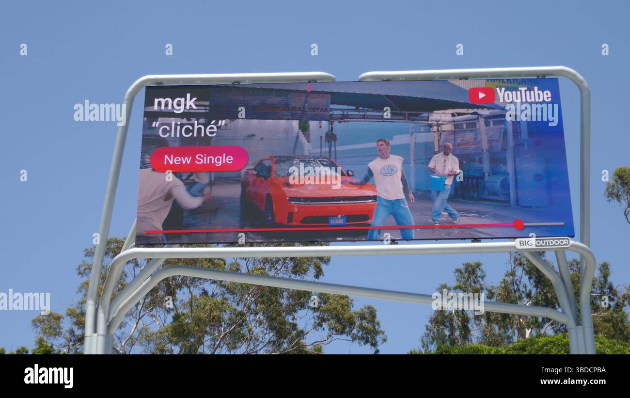 Los Angeles, California, USA 23rd May 2025 MGK Machine Gun Kelly Cliche ...