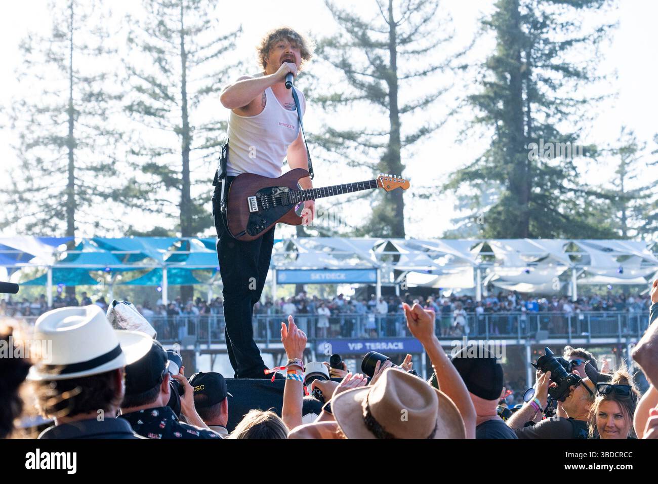 Jakob Nowell of Sublime performs at the 2025 BottleRock Napa Valley on ...