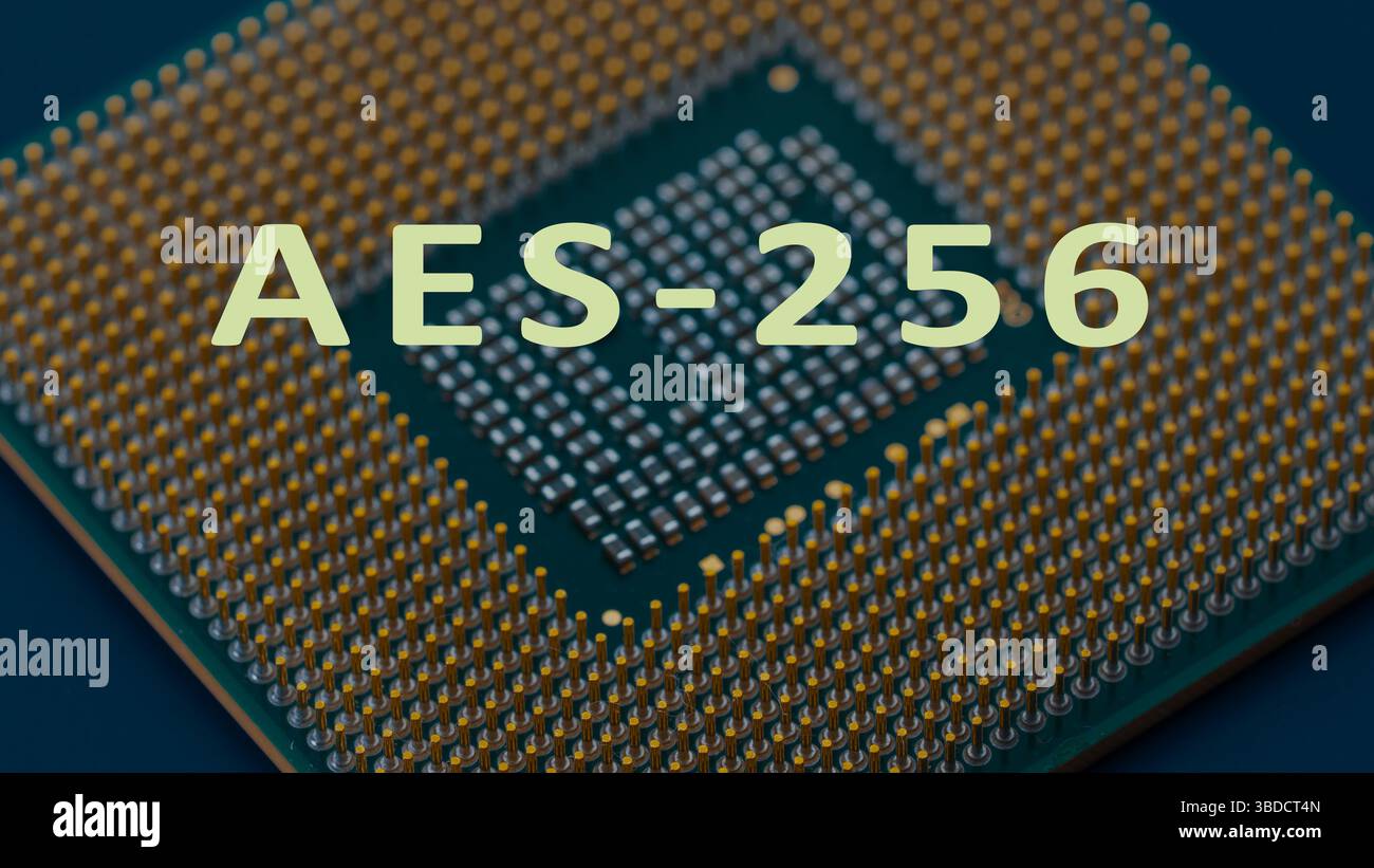 Aes 256 hi-res stock photography and images - Alamy