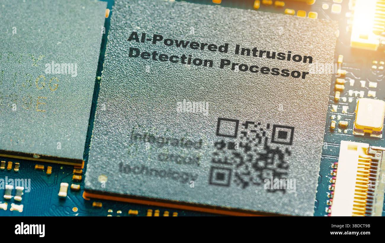 AI-powered intrusion detection processor. Identifies cyber threats in real-time military ...