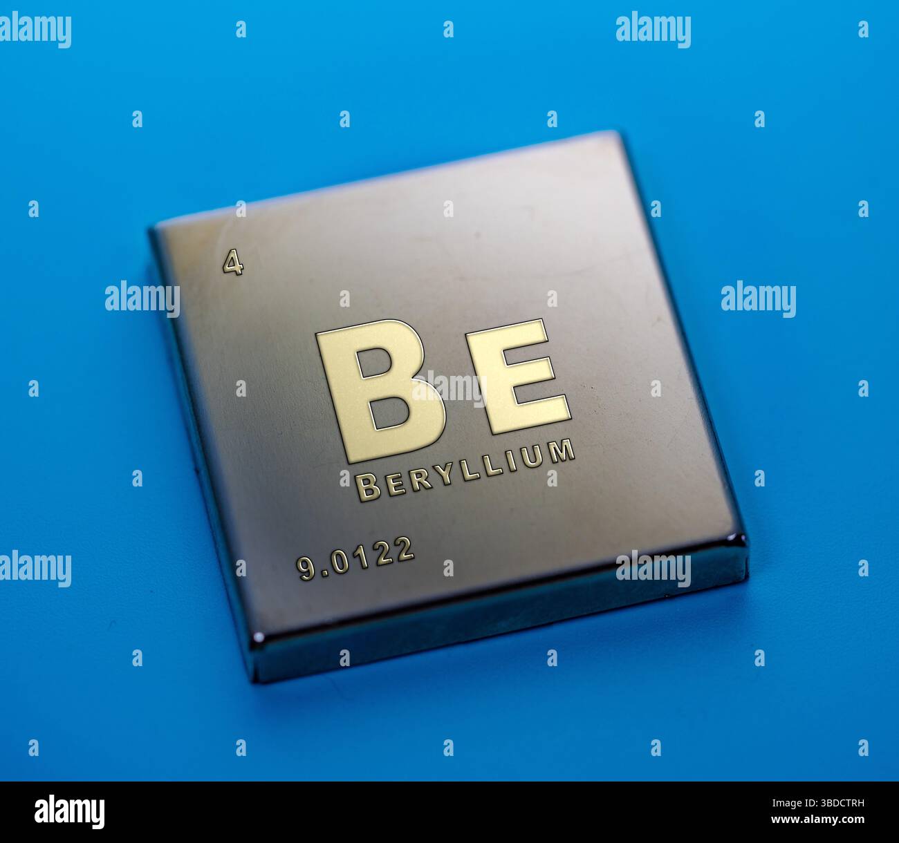 Beryllium. Lightweight and strong; used in aerospace, electronics and ...