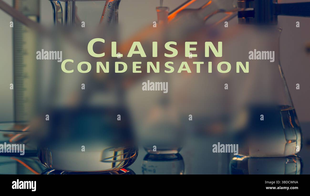 Claisen condensation. A reaction where two esters or one ester and one ...