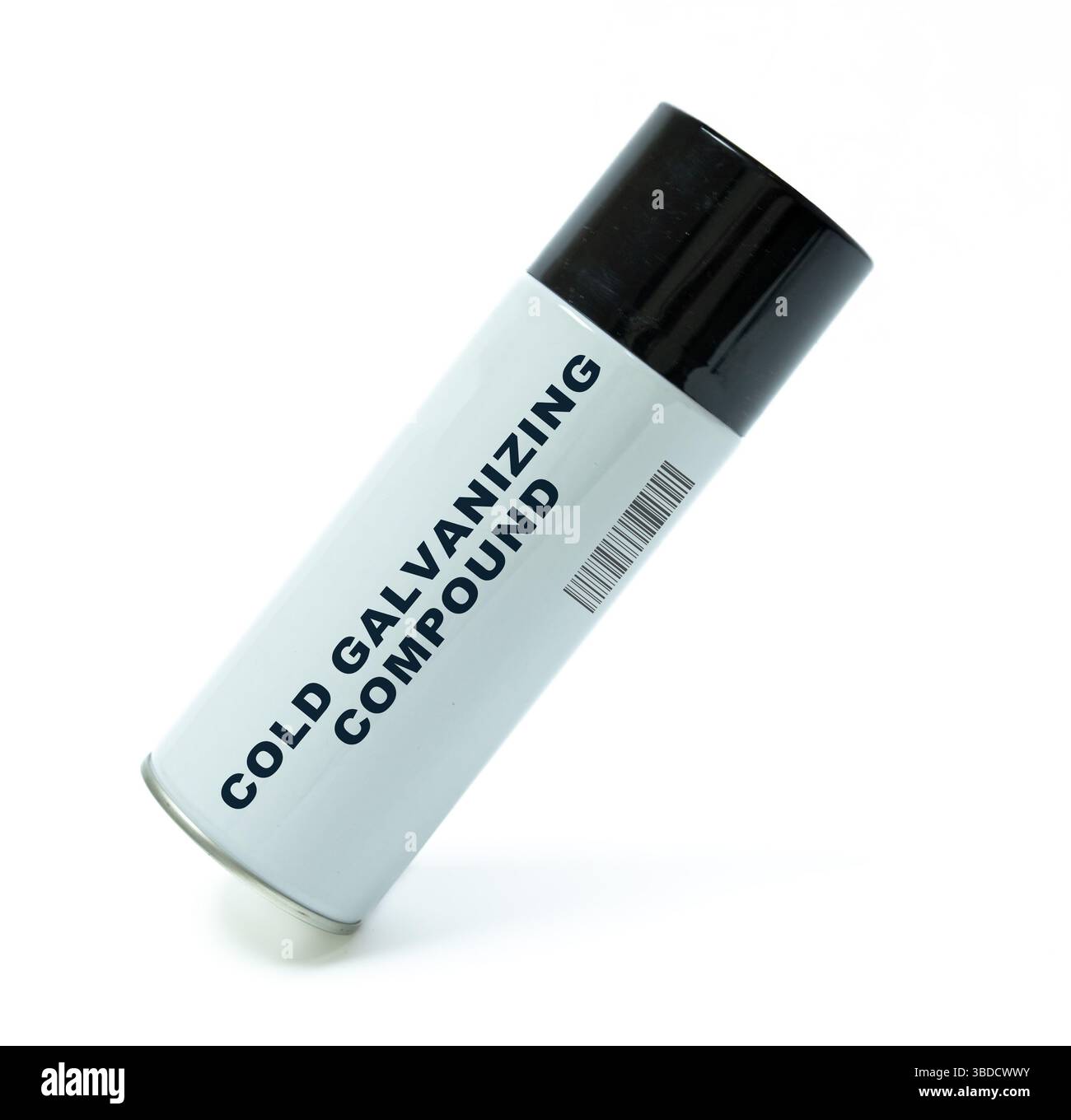 Cold galvanising compound. Zinc-rich coating applied to steel Stock ...