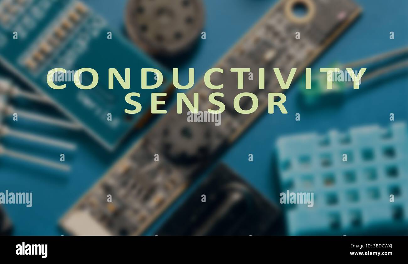 Conductivity sensor. Measures the ability of a solution to conduct ...