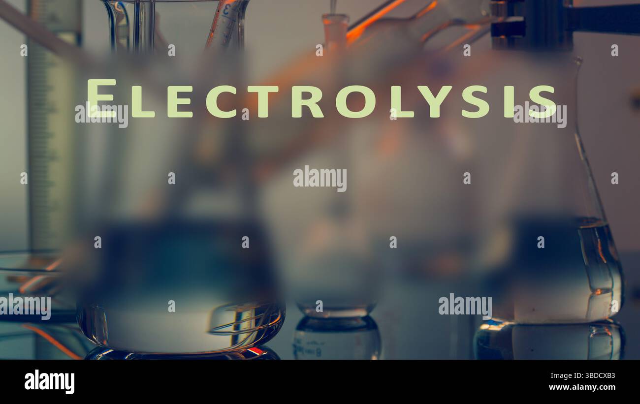 Electrolysis. A reaction that uses electricity to drive a non ...
