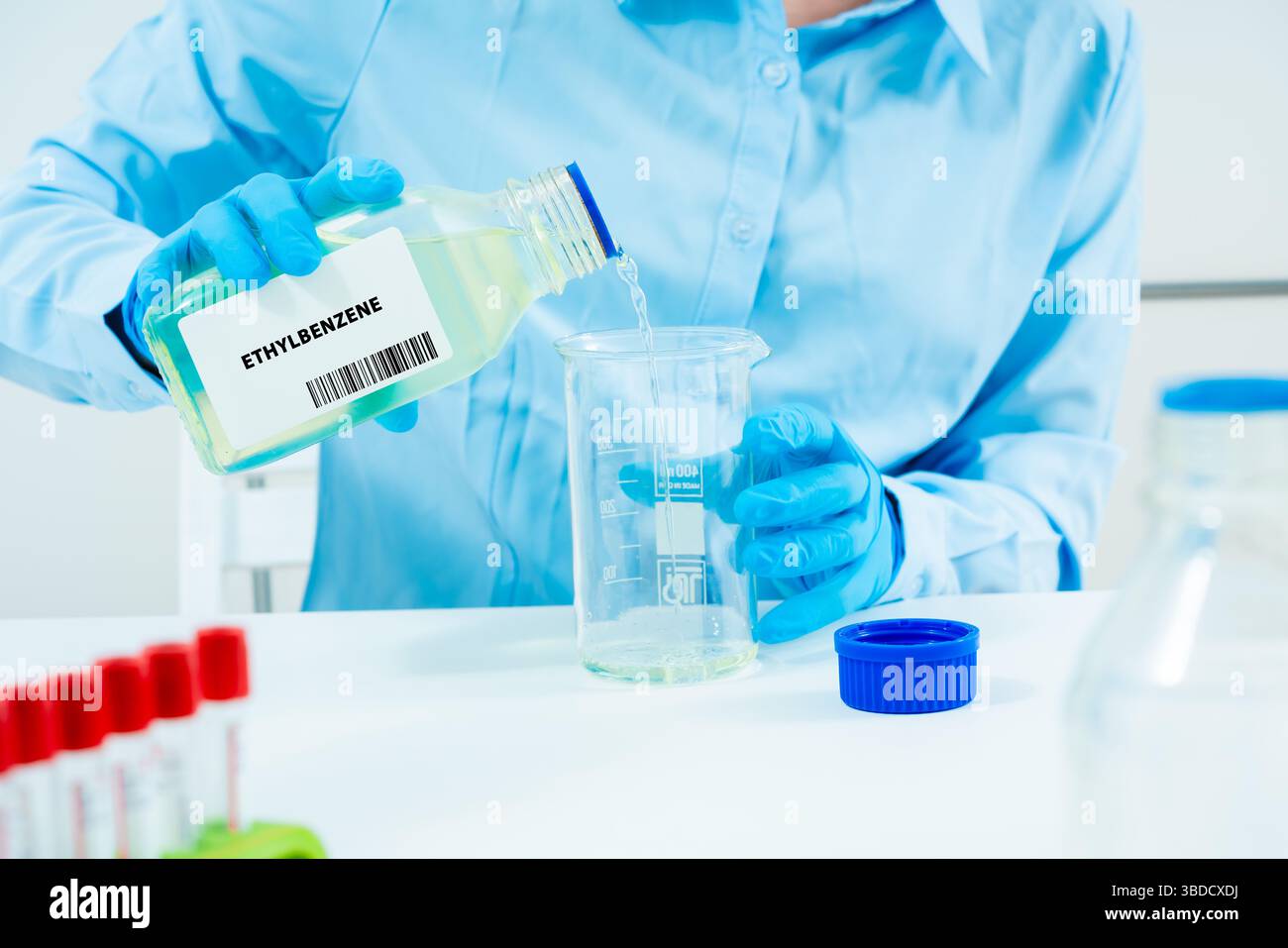 Ethylbenzene. Used in the production of styrene and as a solvent Stock ...