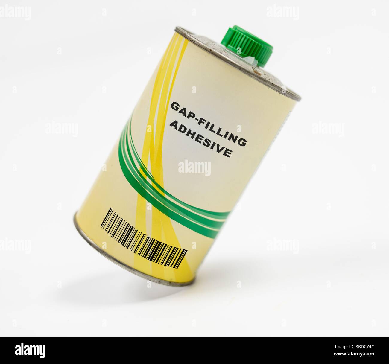 Gap-filling adhesive. Used to fill and bond uneven surfaces Stock Photo ...