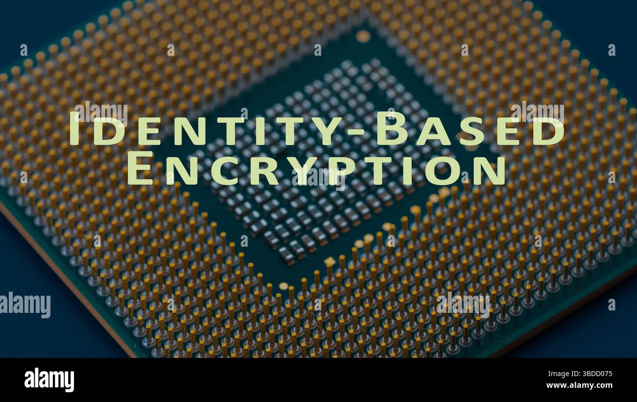 Identity Based Encryption An Encryption Scheme Where The Public Key Is Derived From A Unique