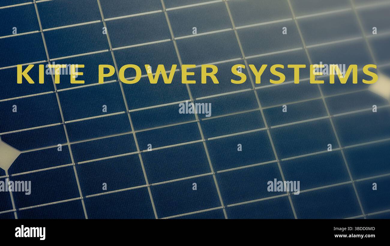 Kite power systems. Captures high-altitude wind energy using tethered ...