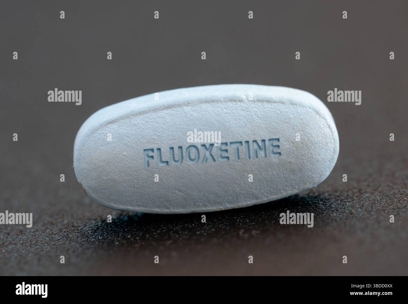 Fluoxetine tablet. A SSRI (selective serotonin reuptake inhibitor) used ...