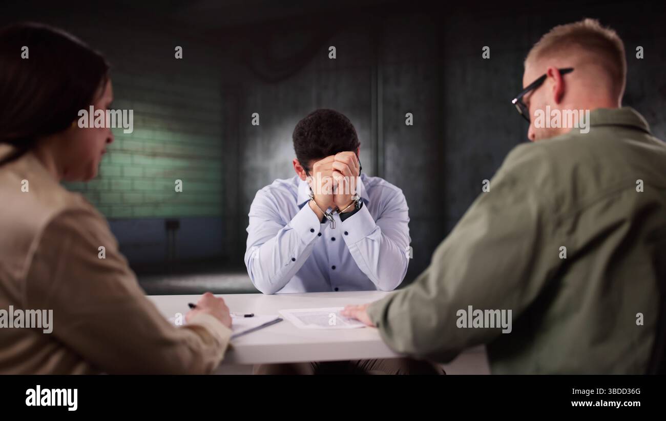 Defending A Client In An Interrogation Room, Criminal Defense Attorney ...