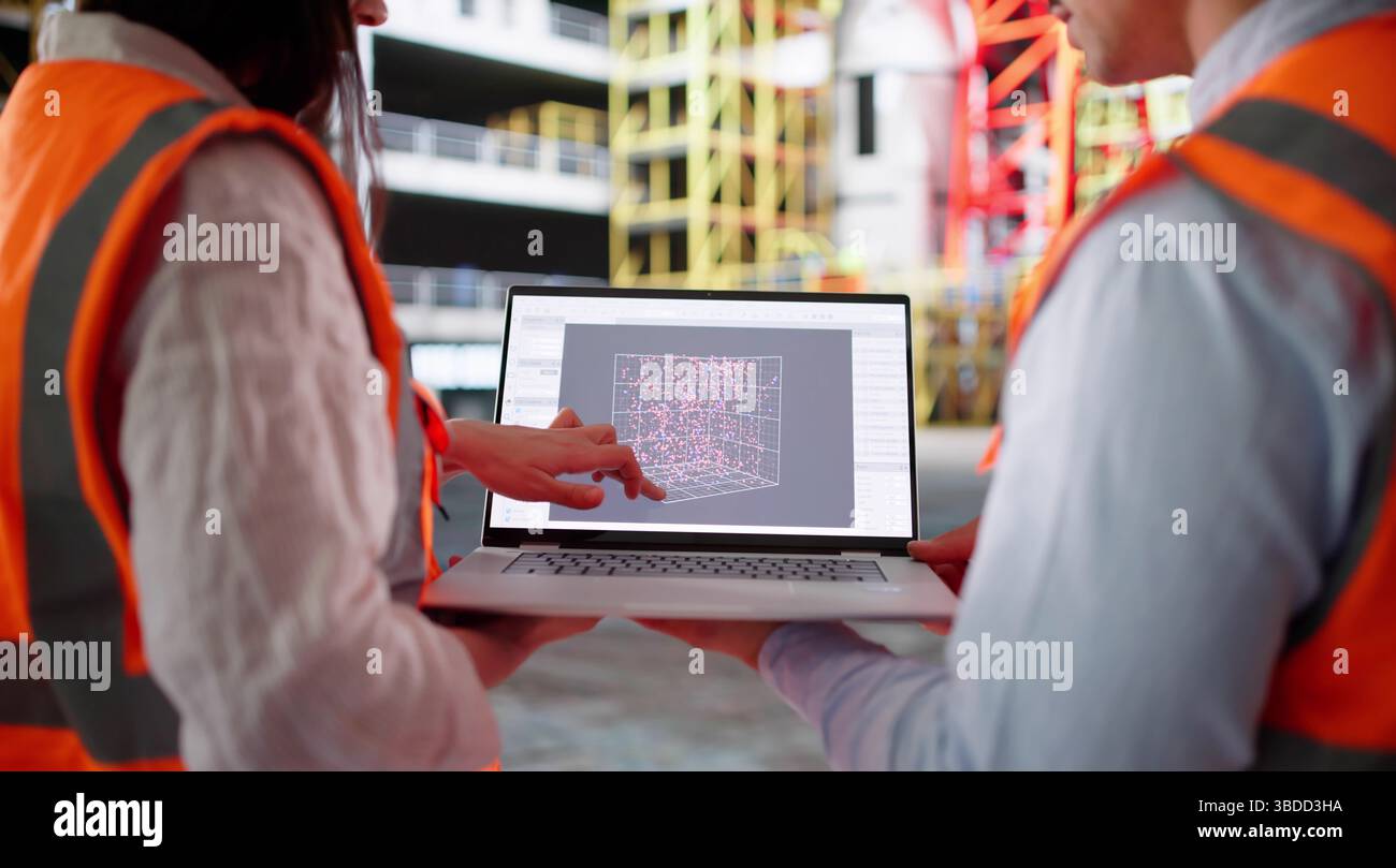 Rocket Scientists Analyzing Fuel Efficiency At Aerospace Laboratory ...