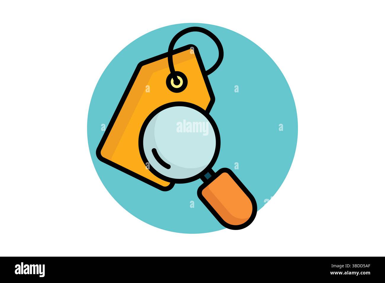 Discovery icon. colored outline icon style. icon related to brand ...