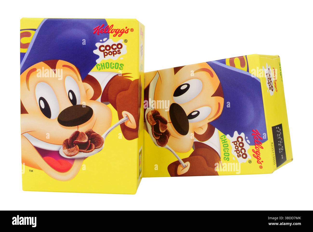 Kellogg's coco pops chocos breakfast cereal in a 25g single portion box ...