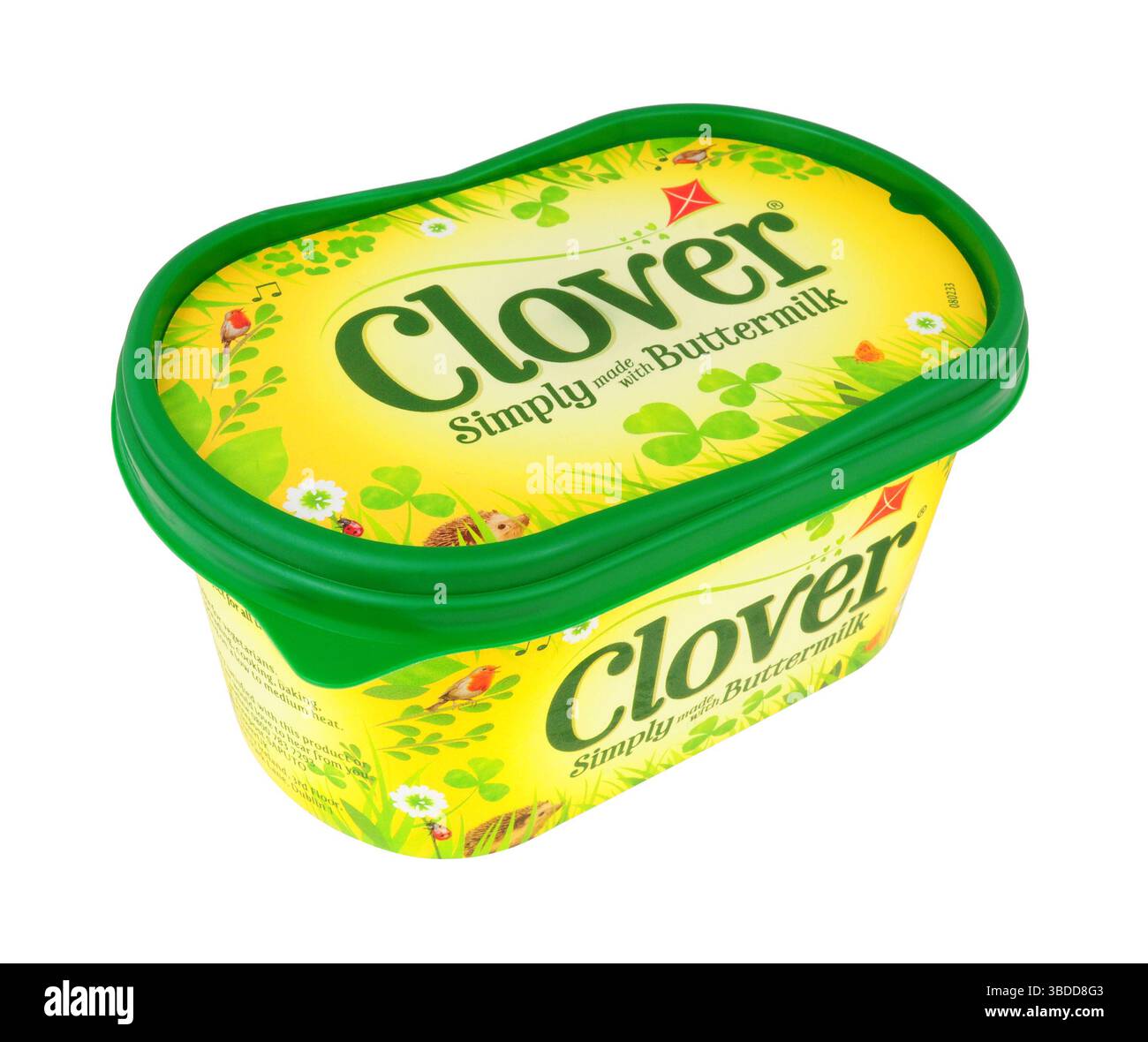 Clover margarine spread made with buttermilk and vegetable oil in a ...