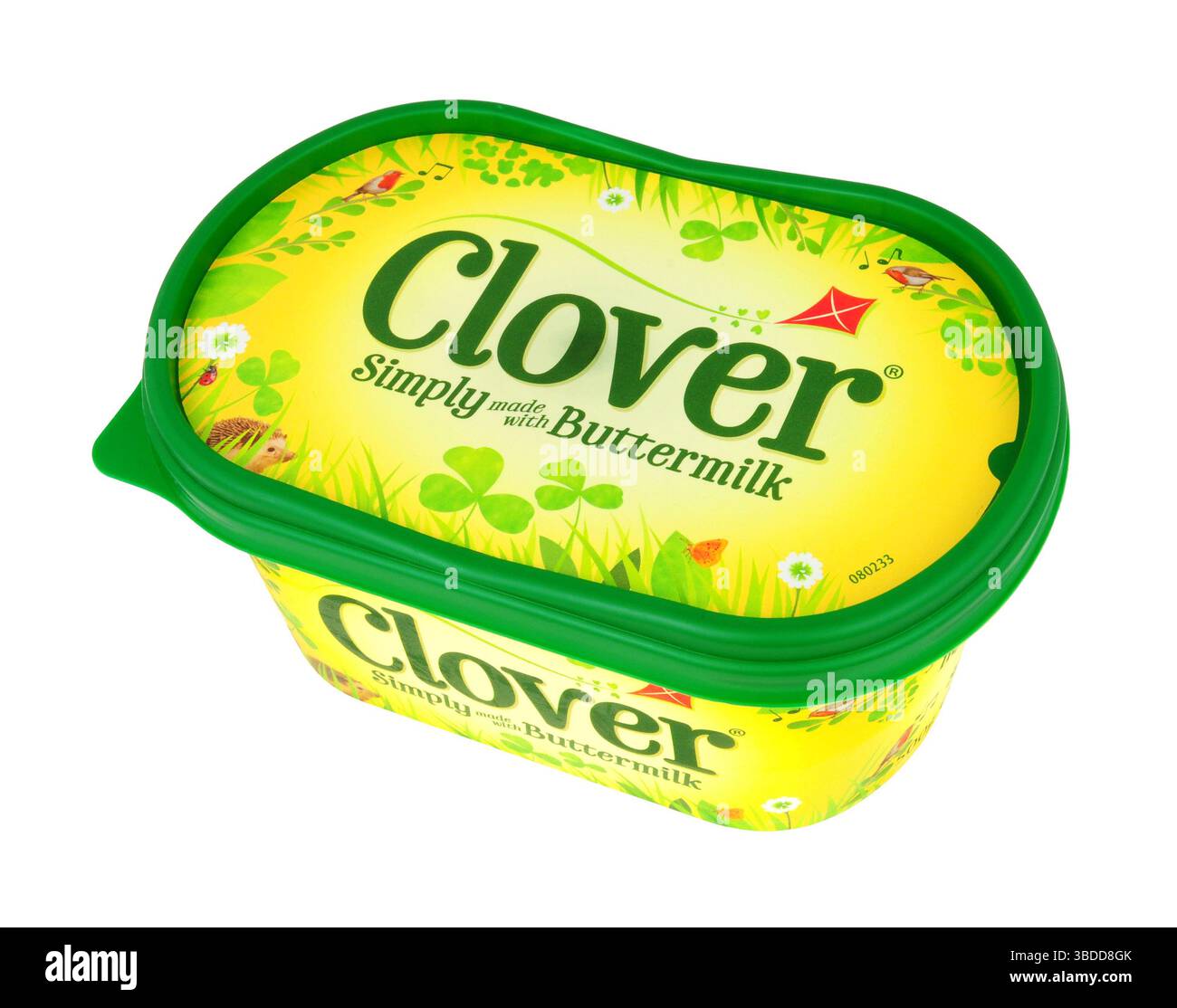 Clover margarine spread made with buttermilk and vegetable oil in a ...
