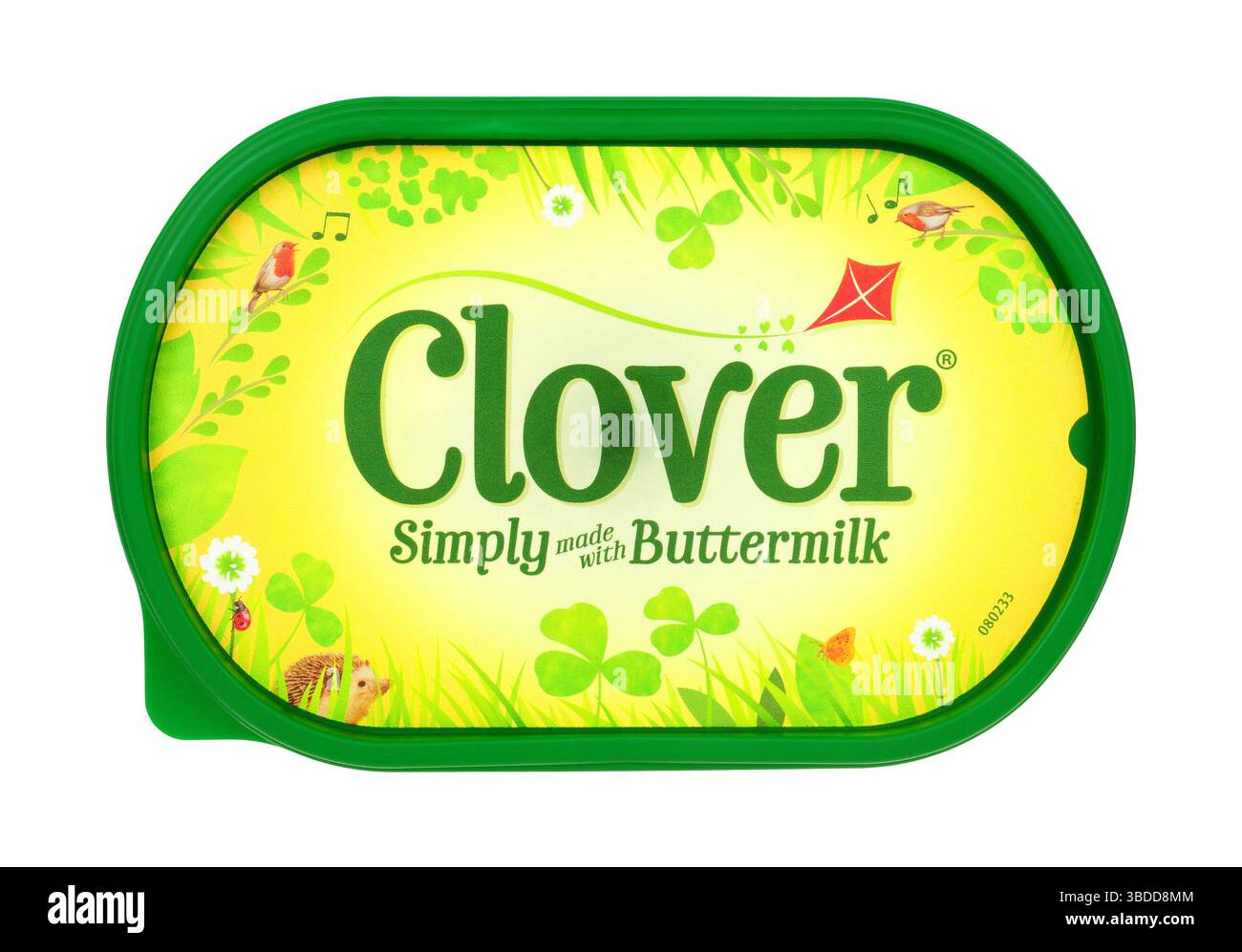 Clover margarine spread made with buttermilk and vegetable oil in a ...