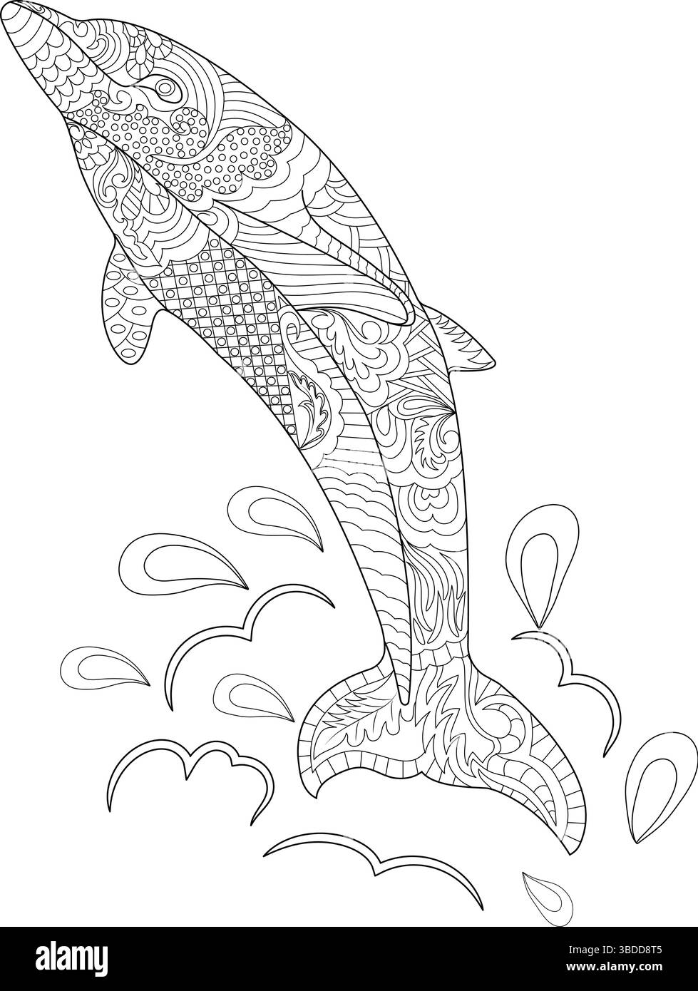 Water rendered Black and White Stock Photos & Images - Alamy