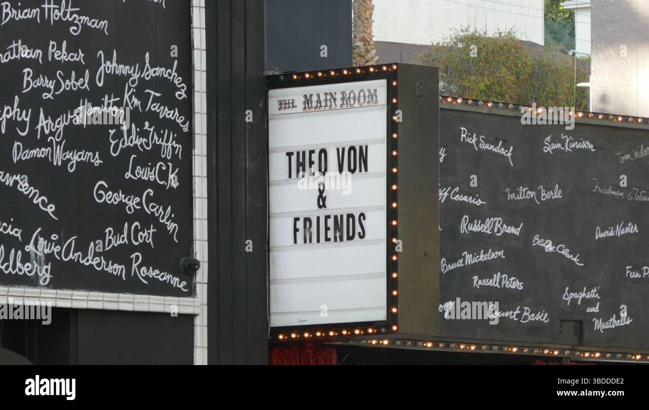 Los Angeles, California, USA 22nd May 2025 Comedian Theo Von & Friends Marquee at The Comedy ...