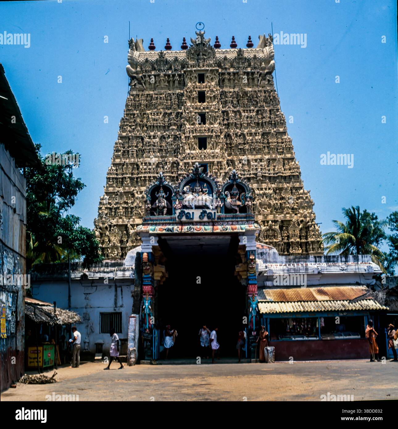 Suchindram Temple also known as Thanumalayan Temple is located in ...