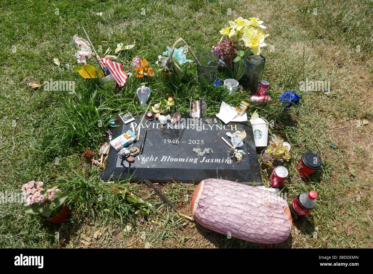 Los Angeles, California, USA 22nd May 2025 Director David Lynch Grave ...
