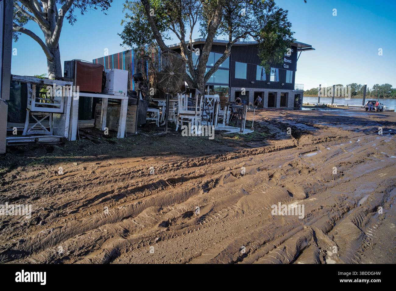Taree, Australia. 24th May, 2025. The scene after floods in Taree ...