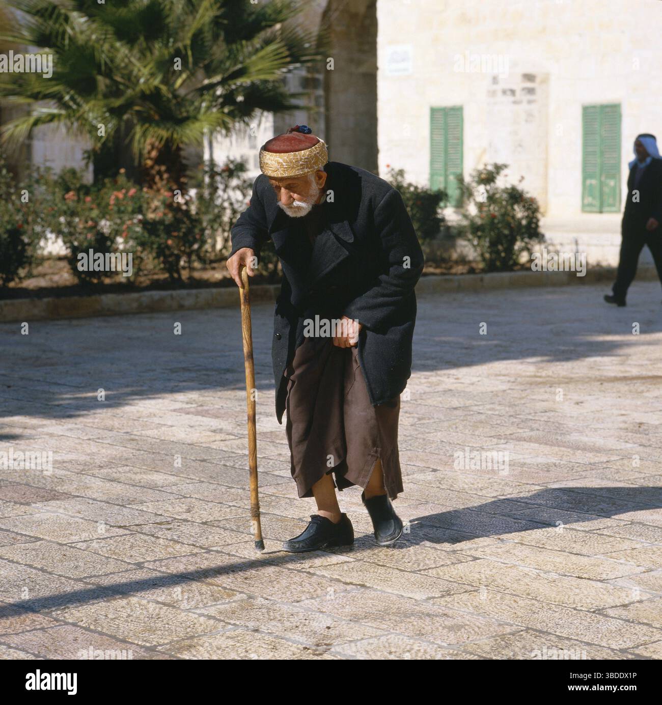 Old muslim on the Temple Mount, Old muslim on the Temple Mount, asia ...