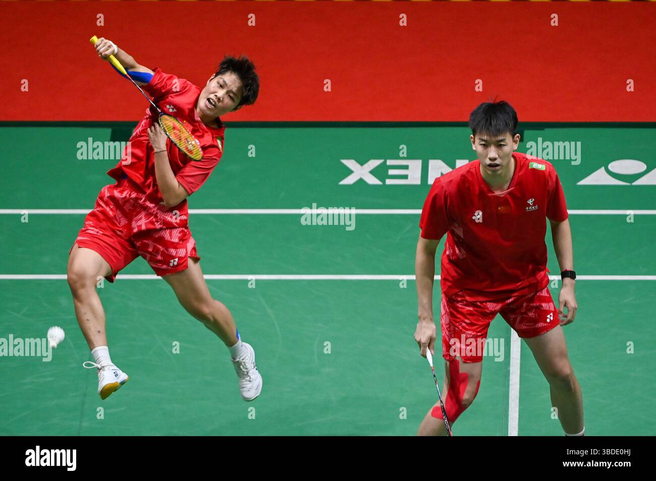 Kuala Lumpur, Malaysia. 24th May, 2025. Feng Yanzhe/Huang Dongping (L ...