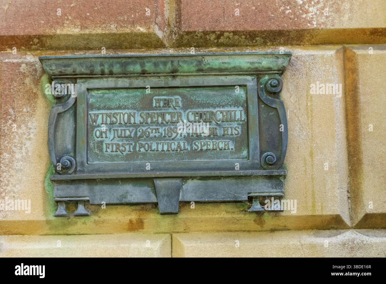 England, Somerset, Bath, The American Museum, Wall Plaque Commemorating ...