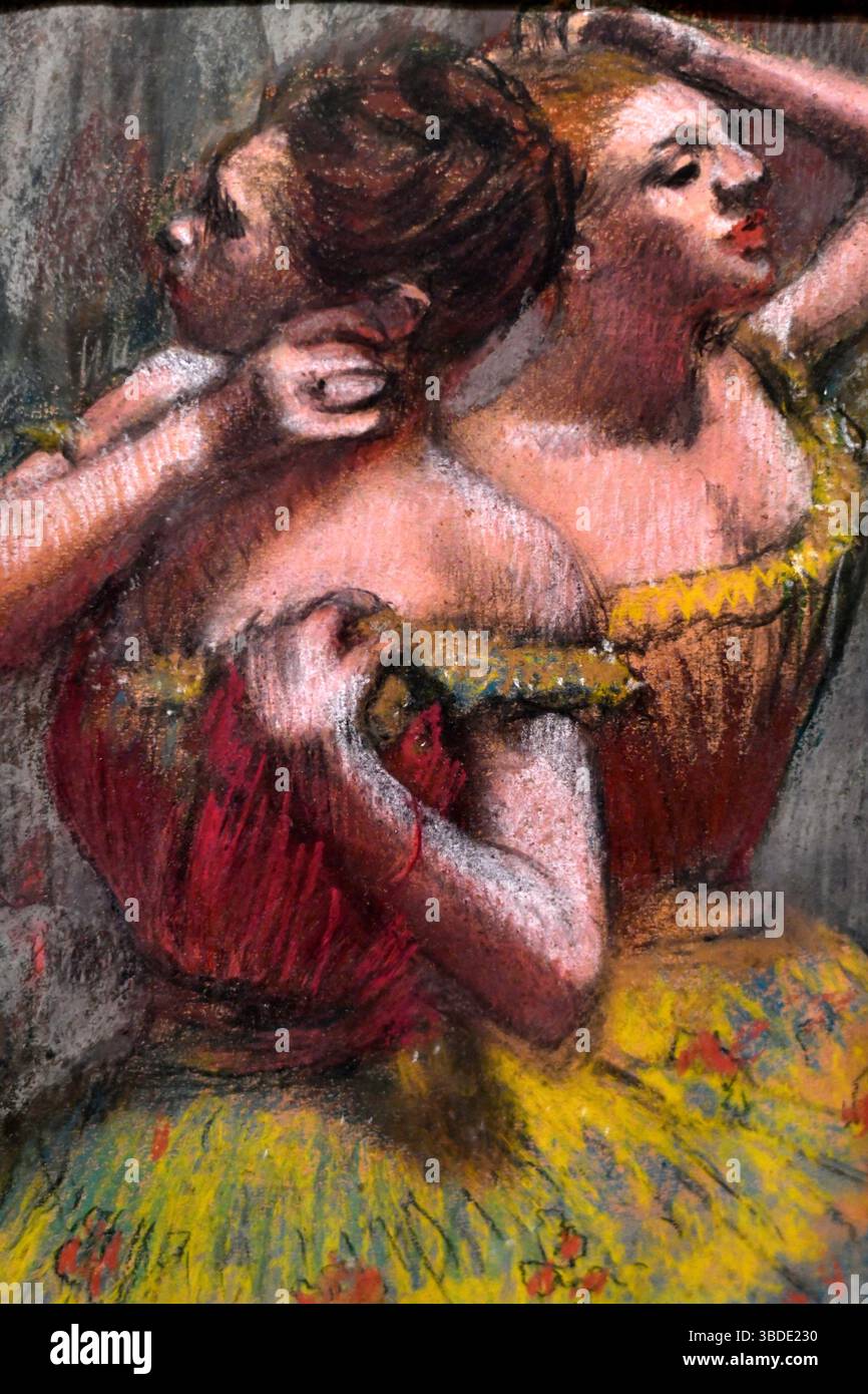 Two Dancers,1897-1898, by Edgar Degas,Hermitage museum,St Petersburg ...