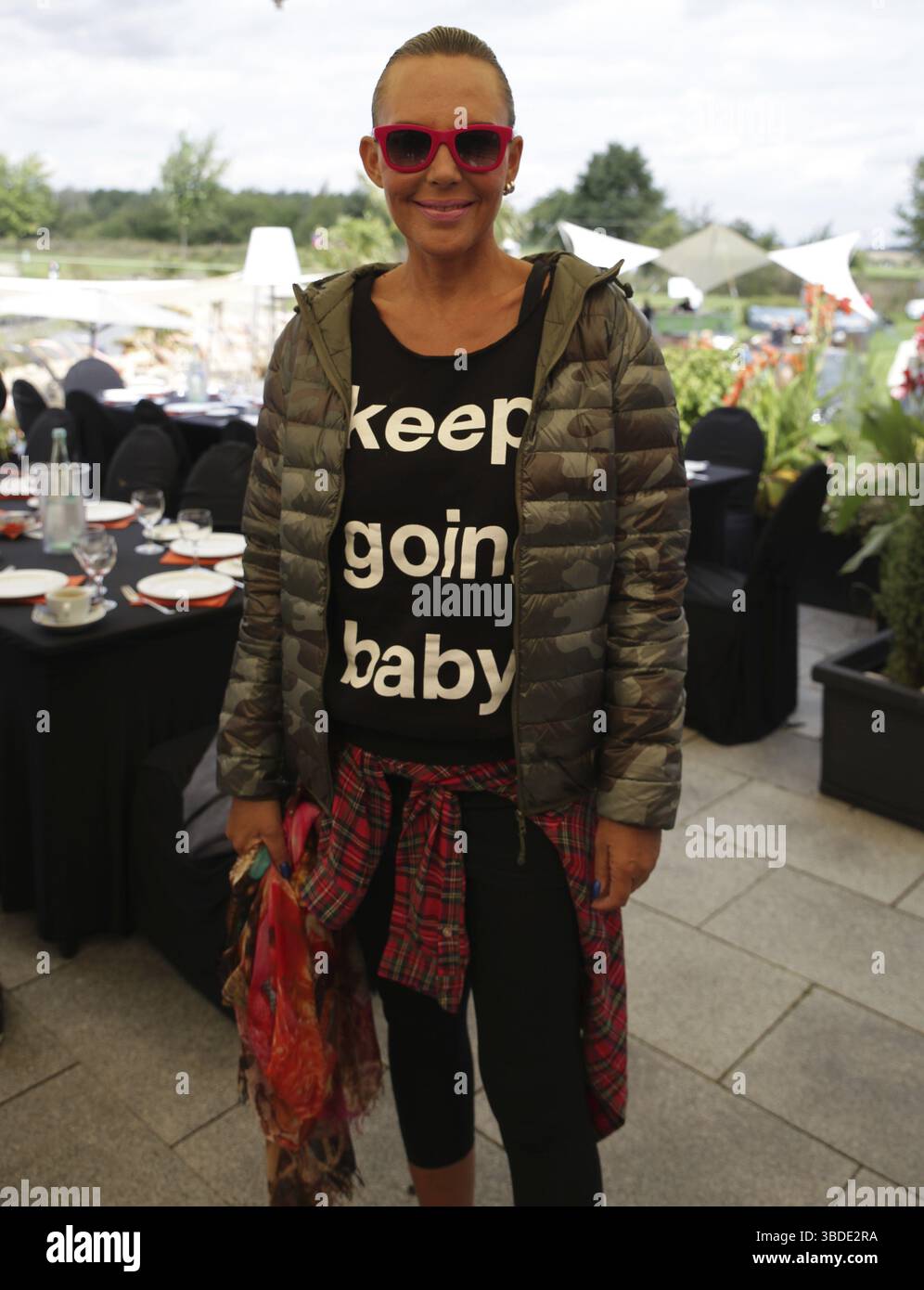 Former German model and TV star Natascha Ochsenknecht 7th GRK Golf ...