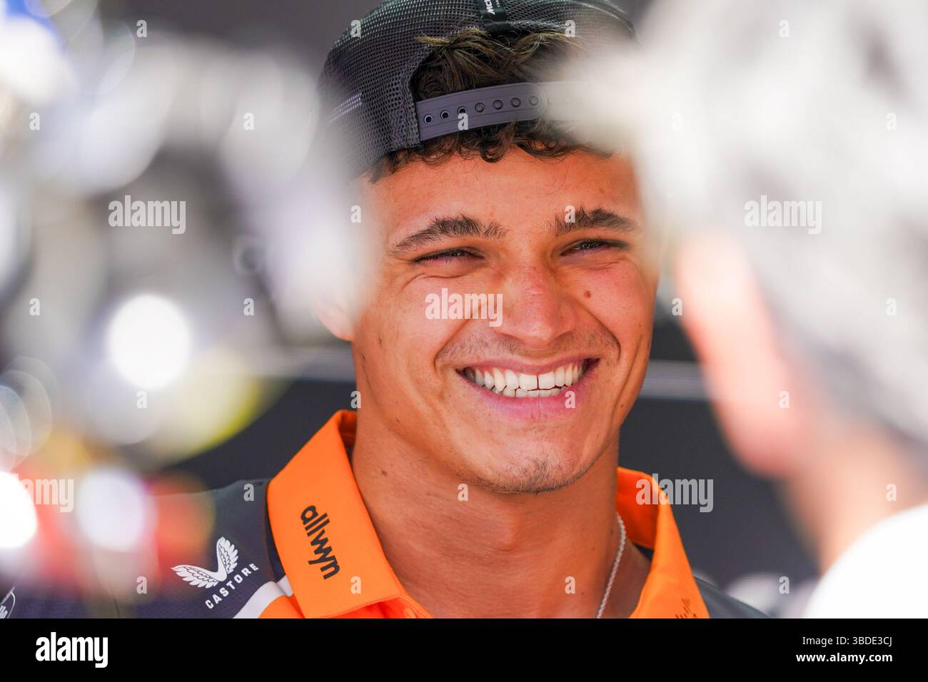 Lando Norris smilesduring the Formula 1 TAG Heuer Grand Prix de, Monaco. , . FIA Formula One ...