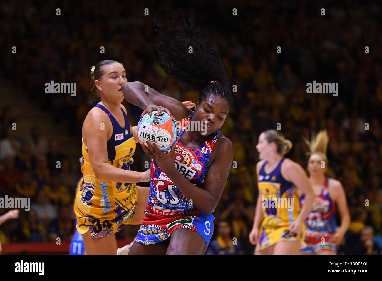 Sunshine Coast, Australia. 24th May, 2025. Grace Nweke of the Swifts ...
